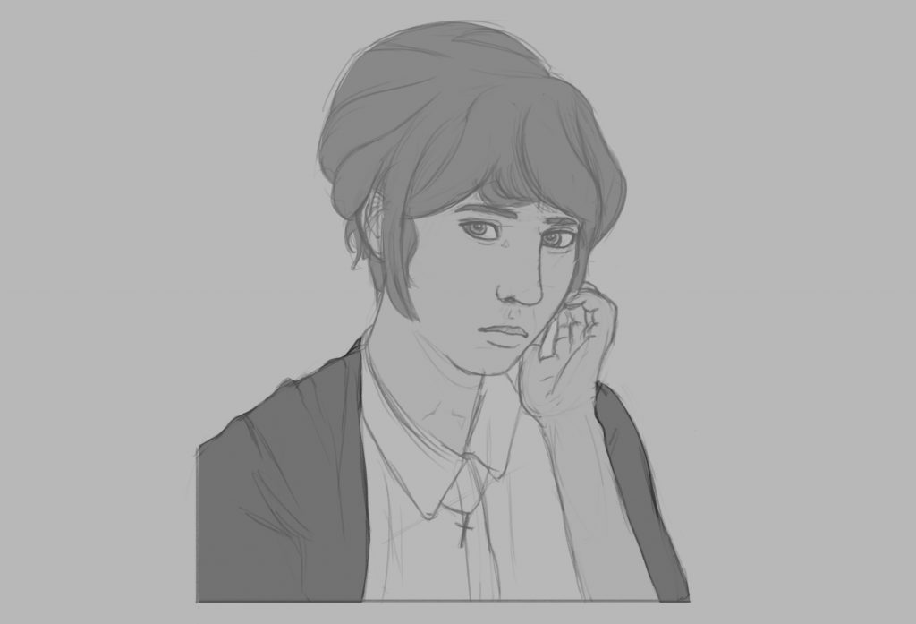 Kate Marsh Sketch – Shane Howitt